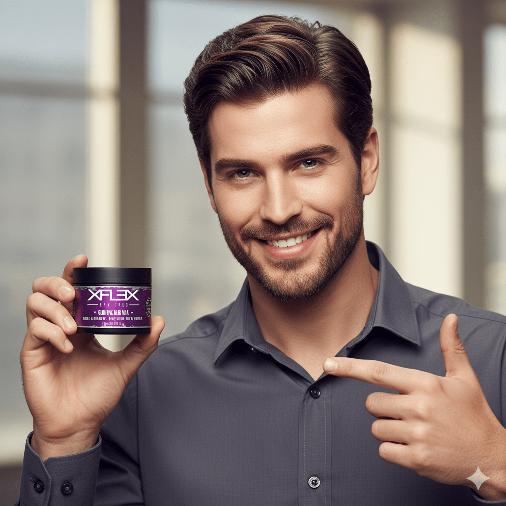 Xflex Glowing Hair Wax – Radiant shine and perfect hold – cliCHair.ch